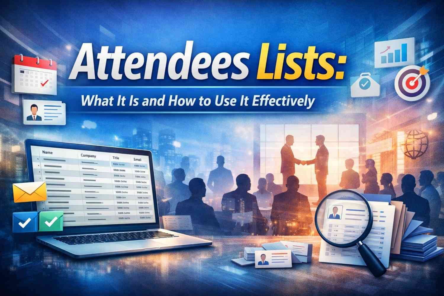 Attendees List: What It Is and How to Use It Effectively for B2B ...
