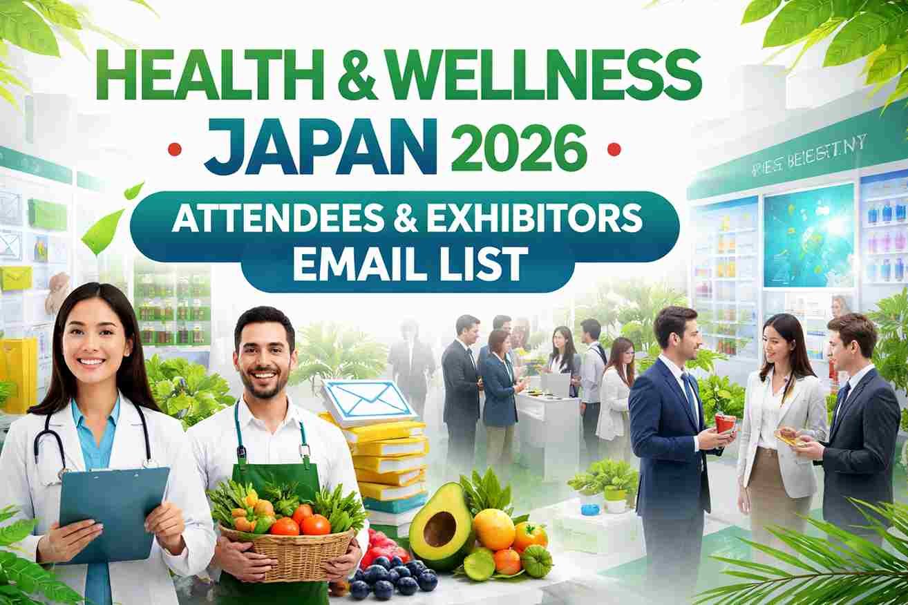 Health & Wellness Japan 2026 Attendees Email List - Expo Prospects