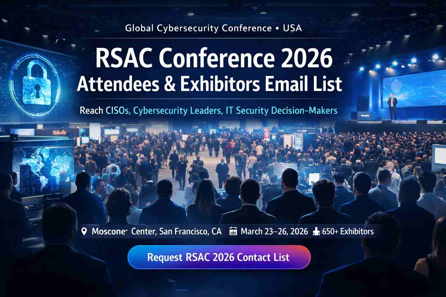 RSAC Conference 2026 Attendees & Exhibitors Email List - Expo Prospects